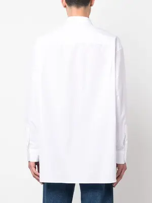 THE ROW Lukre Long-sleeve Cotton Shirt