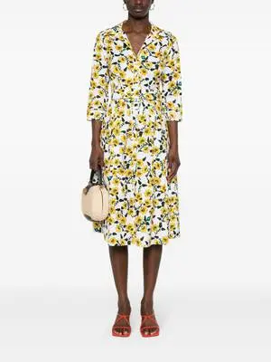 Samantha Sung Audrey Midi Shirt Dress