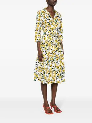 Samantha Sung Audrey Midi Shirt Dress