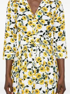 Samantha Sung Audrey Midi Shirt Dress