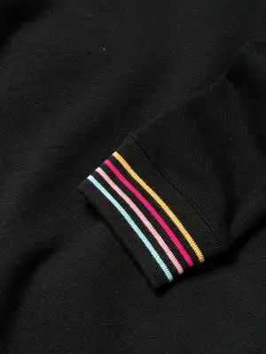 Paul Smith Striped-cuff Cotton Sweatshirt