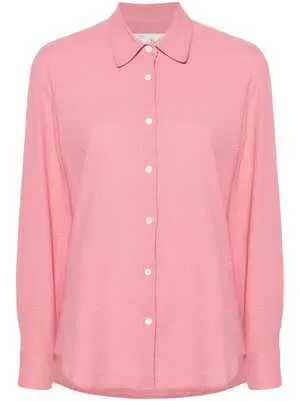 MC2 SAINT BARTH Seersucker Cotton Shirt
