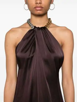 Stella McCartney Falabella-chain Midi Dress