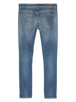 DONDUP George Mid-rise Skinny Jeans - Blue
