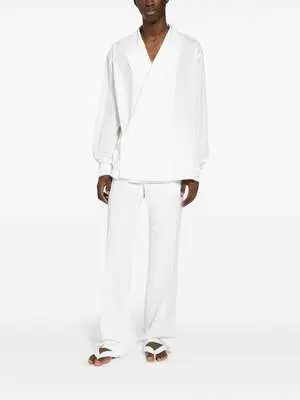 Dolce & Gabbana Cotton Wrap Shirt