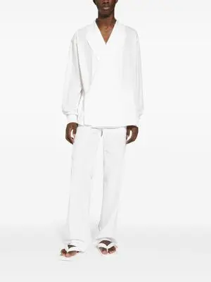 Dolce & Gabbana Cotton Wrap Shirt