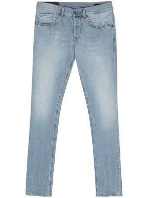 DONDUP George Mid-rise Skinny Jeans - Blue