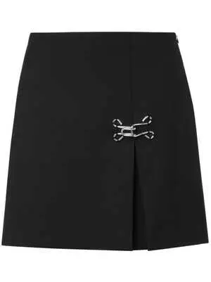 Moschino Hook Tailored Miniskirt