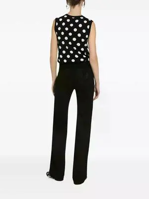 Dolce & Gabbana Polka-dot Knitted Vest
