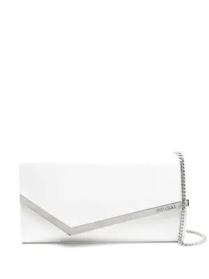 JIMMY CHOO Emmie Clutch - Neutrals