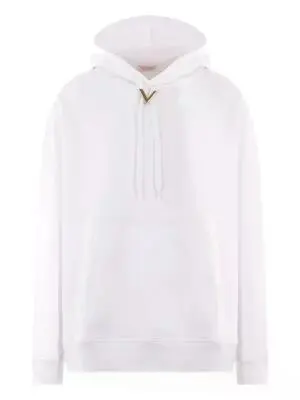 Valentino Garavani Vlogo Cotton Hoodie