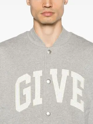 Givenchy Mélange-effect Cotton Track Jacket