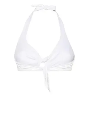 MC2 SAINT BARTH Tristan Embroidered Bikini Top
