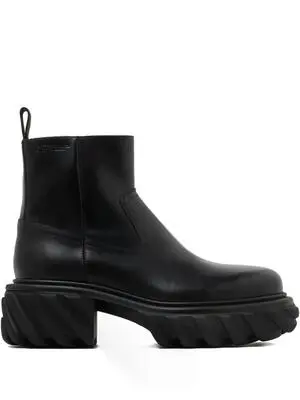 Off-White Exploration Motor Leather Boots