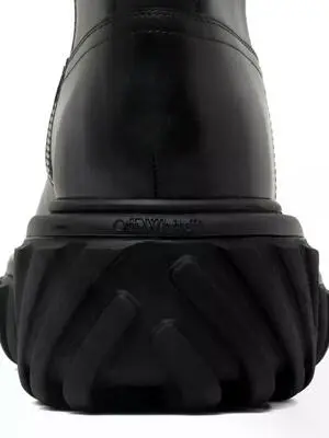 Off-White Exploration Motor Leather Boots