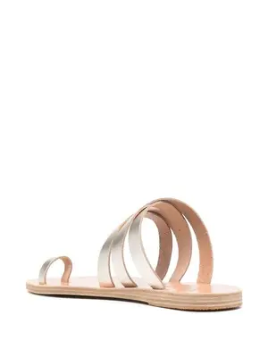 ANCIENT GREEK SANDALS Górdia Flat Sandals - Gold