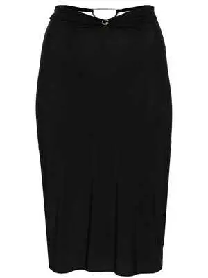 Coperni Triangle-hardware Midi Skirt