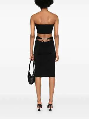 Coperni Triangle-hardware Midi Skirt