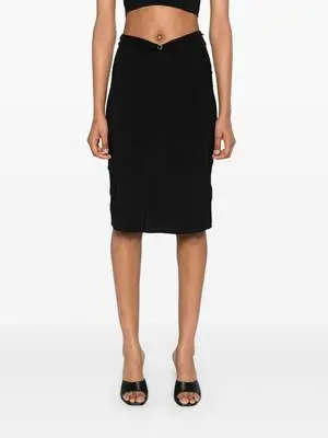 Coperni Triangle-hardware Midi Skirt