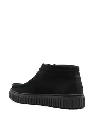 Clarks Torhill Hi Suede Boots - Black