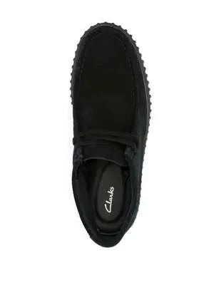 Clarks Torhill Hi Suede Boots - Black