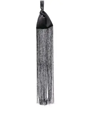 Nanushka Jen Fringed Clutch Bag