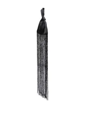 Nanushka Jen Fringed Clutch Bag