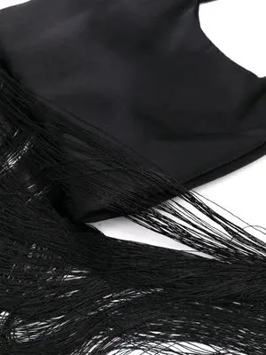 Nanushka Jen Fringed Clutch Bag