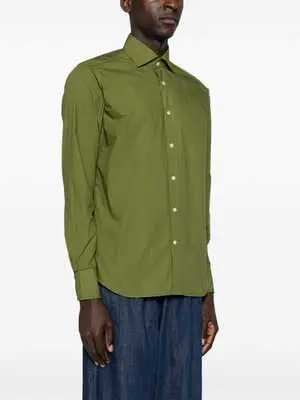 TINTORIA MATTEI 954 Cutaway-collar Cotton Shirt