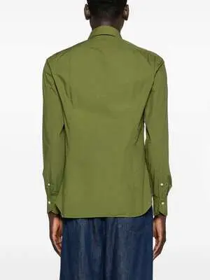 TINTORIA MATTEI 954 Cutaway-collar Cotton Shirt