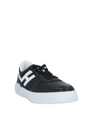 Hogan Leather Sneakers - Black