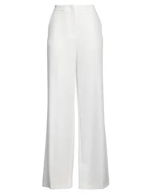 Pinko Wide Leg Trousers - White