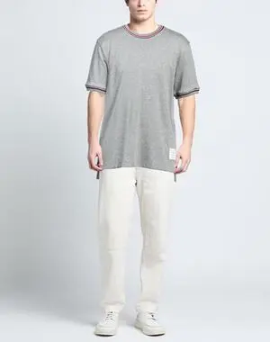 Thom Browne T-shirt Size Cotton, Elastane - Grey