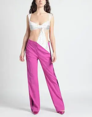 Attico Woven Crop Top