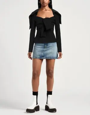MSGM Bow Blouse - Black