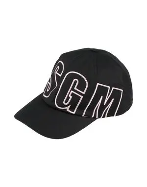 MSGM Embroidered Baseball Cap - Black