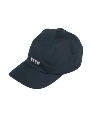 MSGM Cotton Baseball Cap - Navy