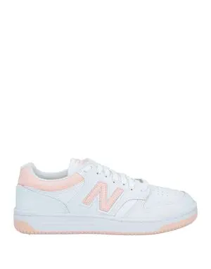 NEW BALANCE Leather Low-top Sneakers - White