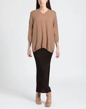 Agnona Wool, Cashmere, And Silk Sweater - Beige