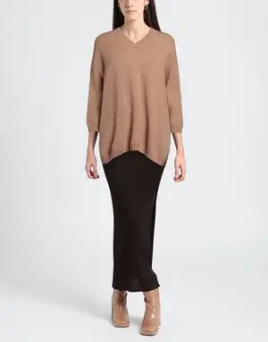 Agnona Wool, Cashmere, And Silk Sweater - Beige