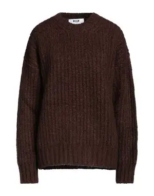 MSGM Sweater In Acrylic, Mohair Wool, And Polyamide