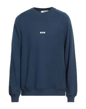 MSGM Sweatshirt Size Cotton - Navy