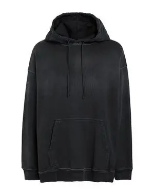 MSGM Cotton Fleece Sweatshirt - Black