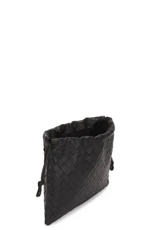 Bottega Veneta Medium Pouch - Black