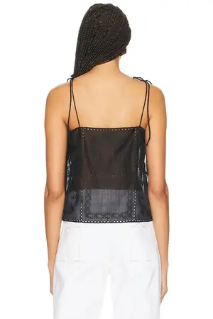 HELSA Handkerchief Camisole - Black
