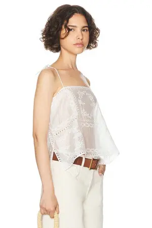 HELSA Helsa Handkerchief Camisole White