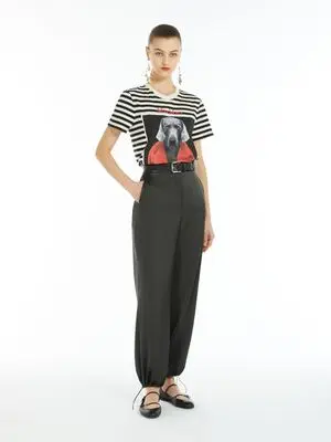 Max Mara Striped Cotton T-shirt