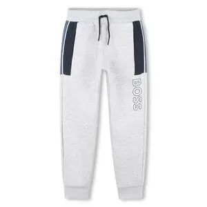 BOSS Gray Logo Sweatpants - Grey