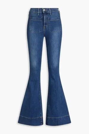 Veronica Beard Sheridan High-rise Flare Jeans