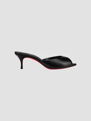 CHRISTIAN LOUBOUTIN Me Dolly 55mm Leather Mules - Black